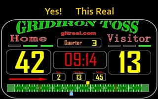 Gridiron Toss PPT | PPTX