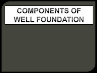 components of well foundation | PPT
