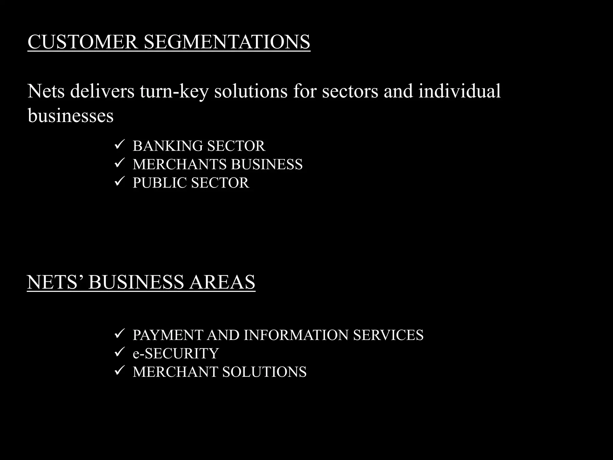 Presentation on NETS | PPTX