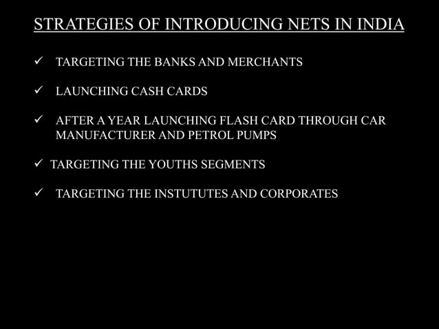 Presentation on NETS | PPTX