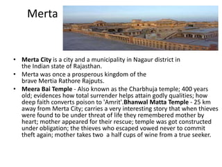 Rajasthan Tourism | PPTX