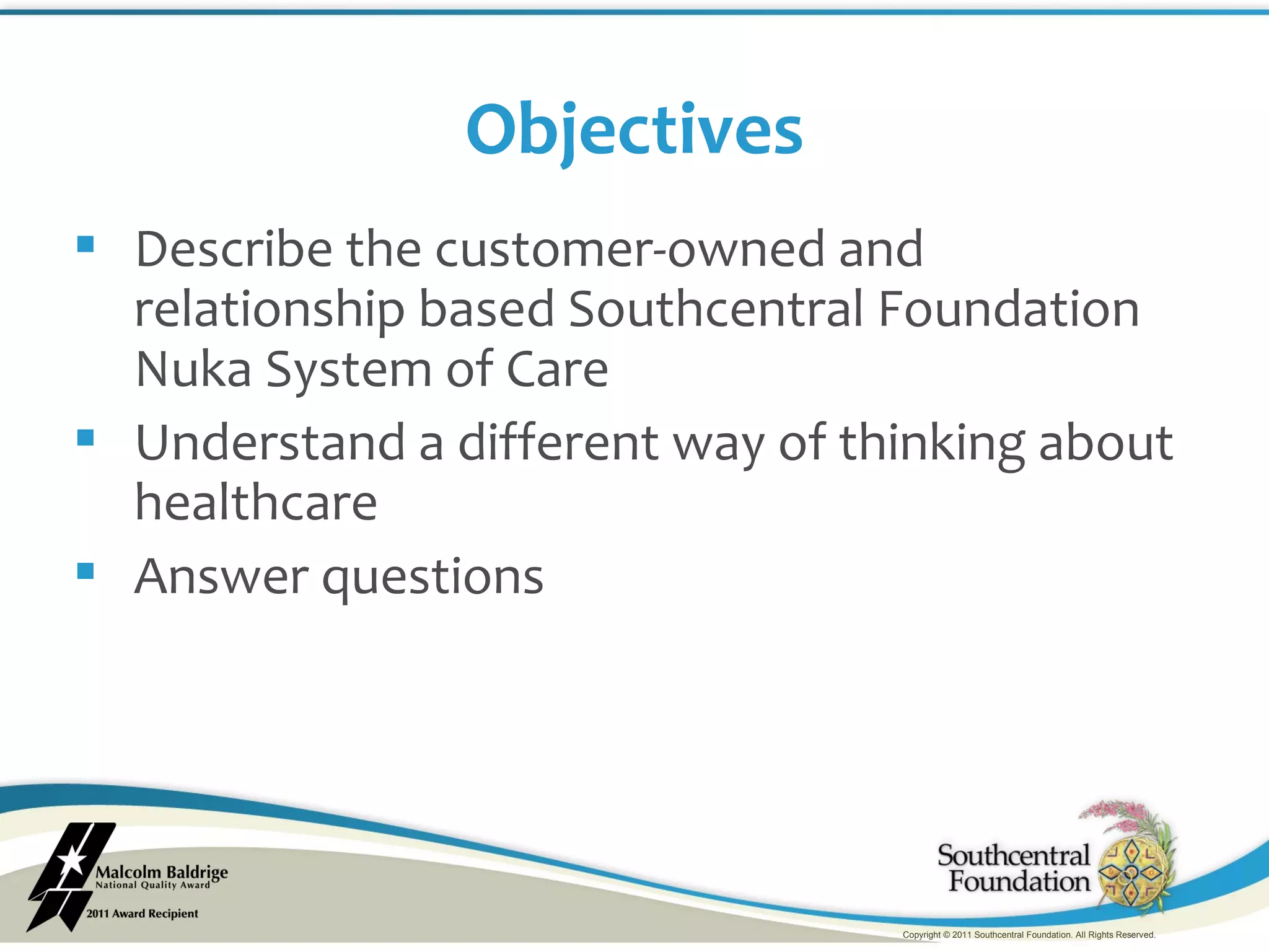 "The Nuka system of care: Lessons for healthcare redesign in Wales" | PPT