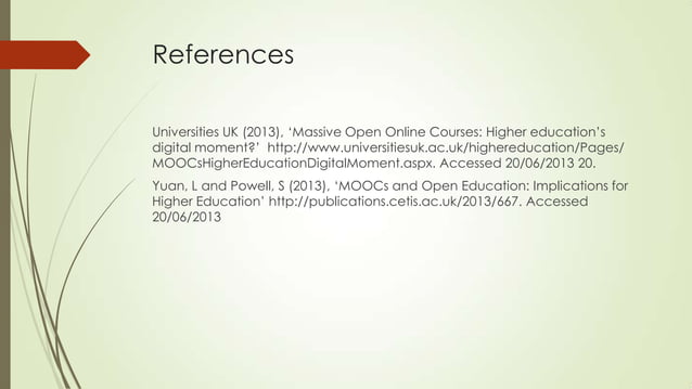 MOOCs | PPT