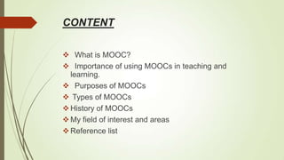 MOOCs | PPT