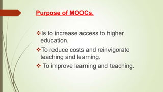 MOOCs | PPT