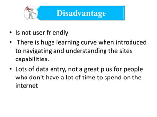 Facebook,Twitter and Linkedin. advantages and Disadvantages | PPT