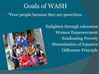 BRAC's Water and Sanitation Hygiene (WASH) program | PPTX