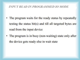 io programmed | PPT