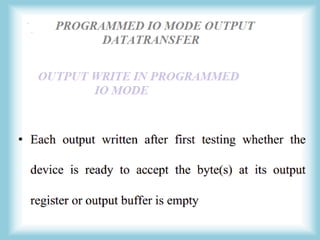 io programmed | PPT