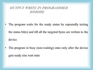 io programmed | PPT
