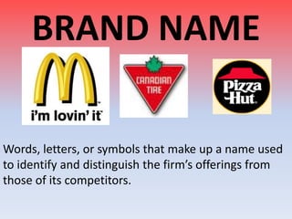 Branding and Packaging | PPTX
