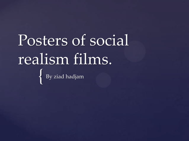 social realism posters | PPT