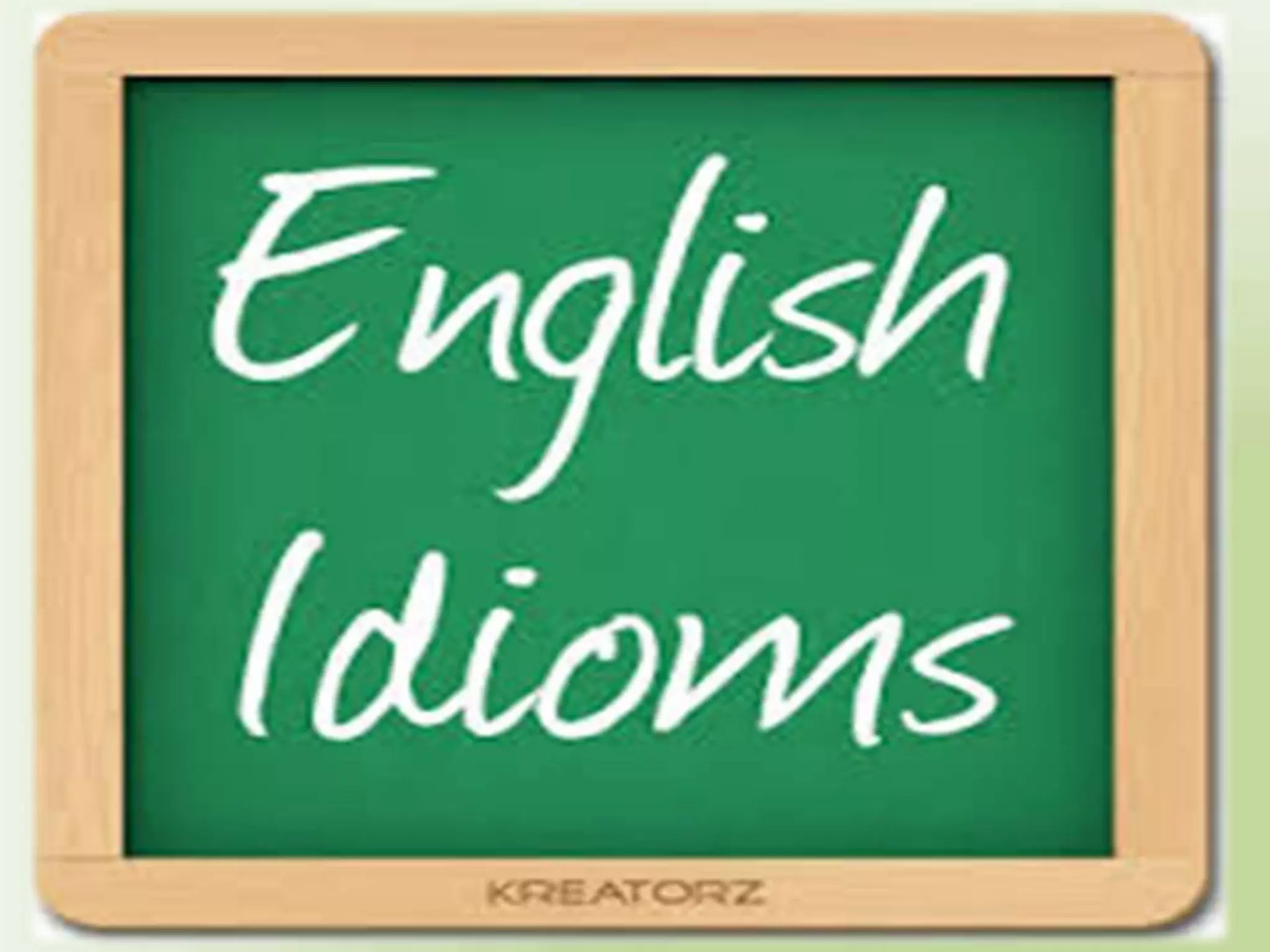 Idioms | PPTX