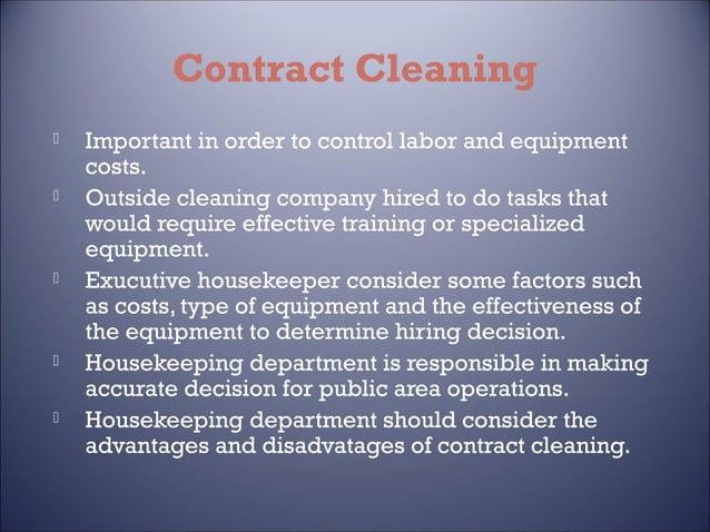 Chapter 1 : Introduction of Housekeeping Department | PPT | Bath and ...