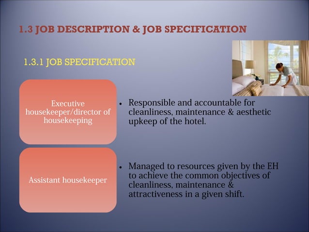Chapter 1 : Introduction of Housekeeping Department | PPT | Bath and ...