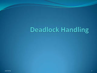 DEADLOCK | PPTX