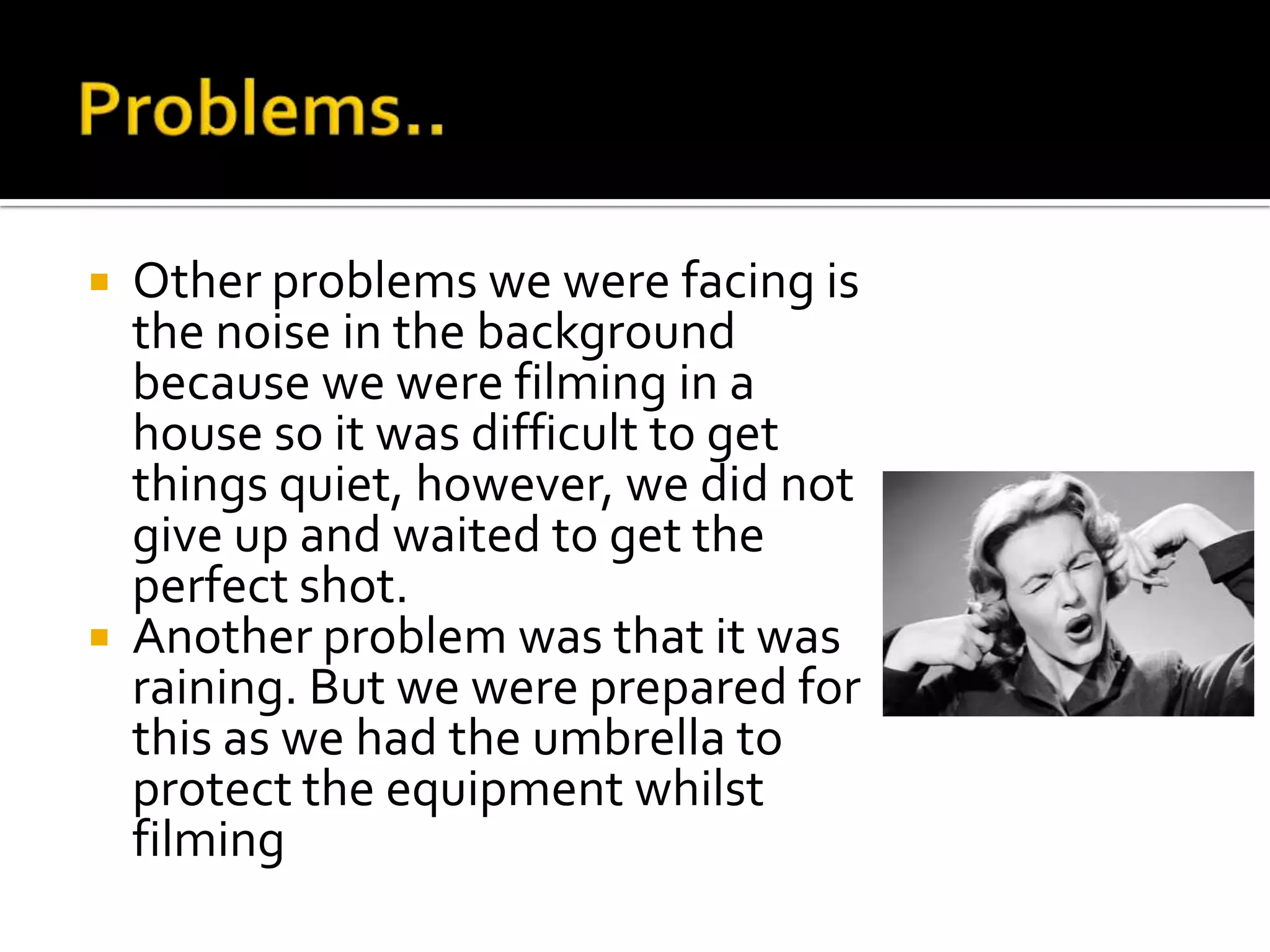 Filming Day Presentation | PPT