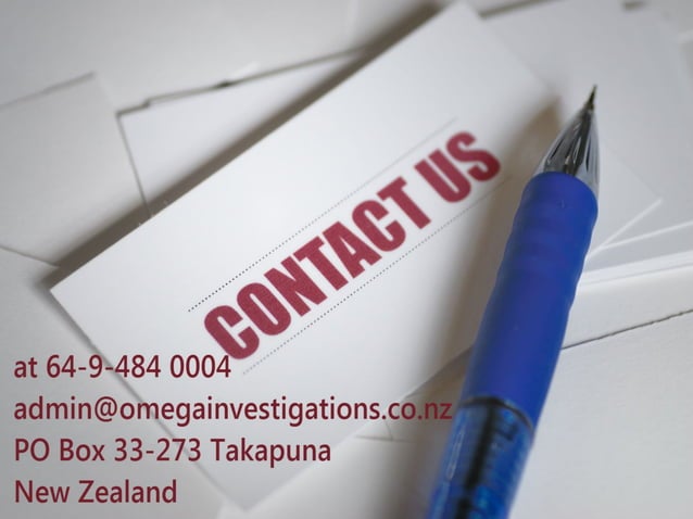 Proper procedure of counterfeit investigations by Omega Investigation | PPT