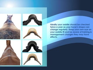 Saddle Fitting Tips | PPTX