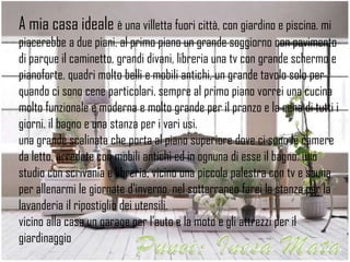 Mia casa ideale | PPSX