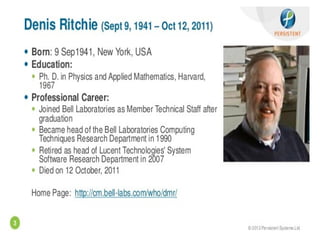 Dennis Ritchie | PPT