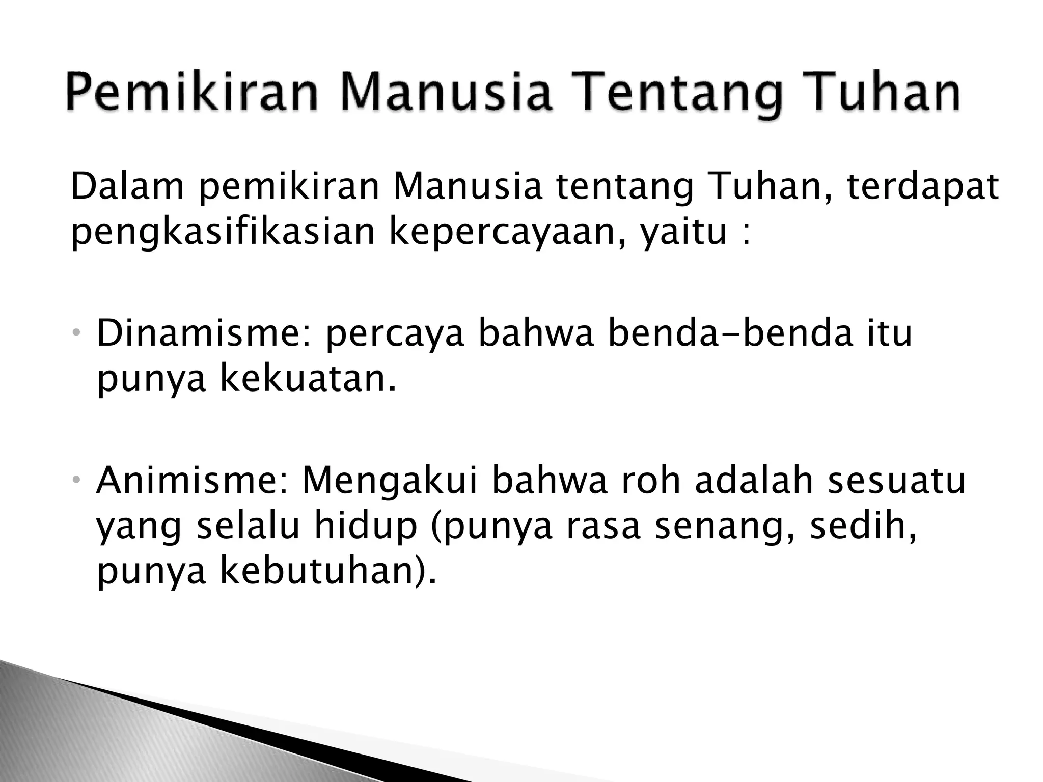 Konsep Ketuhanan Dalam Islam | PPTX