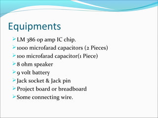 Presentation op-amp | PPT
