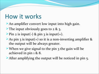 Presentation op-amp | PPT | Consumer Electronics | Technology & Computing