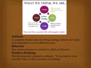 Mind over Matter and Positive Psychology | PPTX