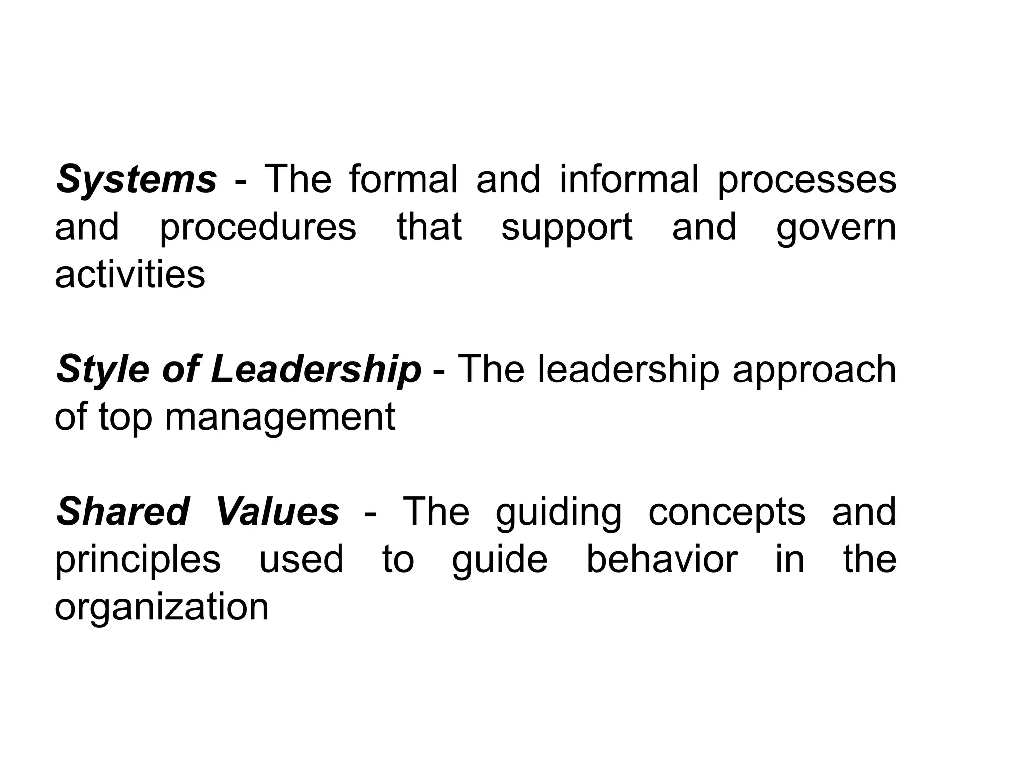 Mutually Supportive Management Systems | PPTX