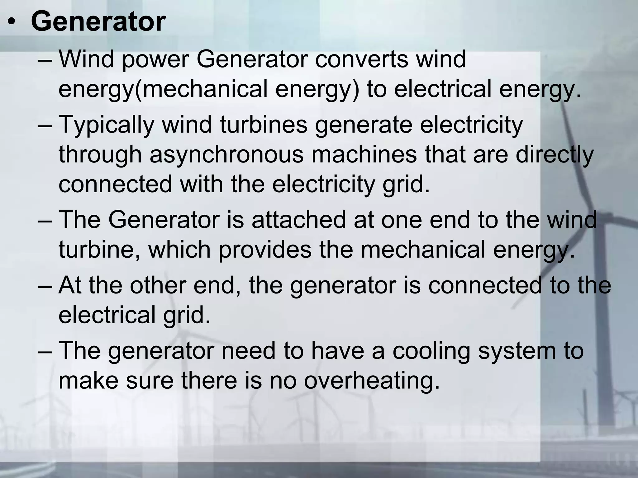 Horizontal Axis Wind Turbine | PPTX