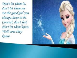 Frozen Let It Go Quotes