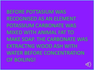 Potassium | PPT