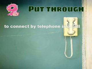 11 Telephone Phrases | PPT