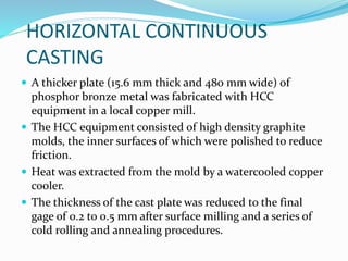 Twing Roll Casting | PPT