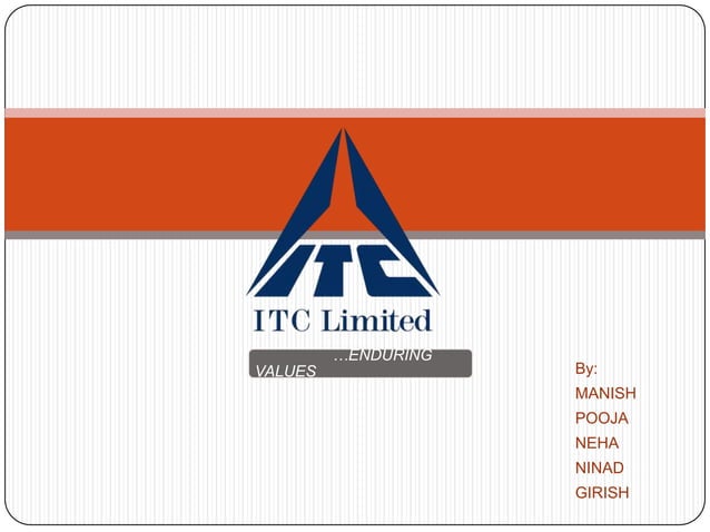 ITC MARKETING STRATEGIES | PPTX