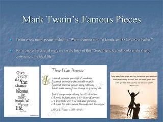 Mark Twain | PPT
