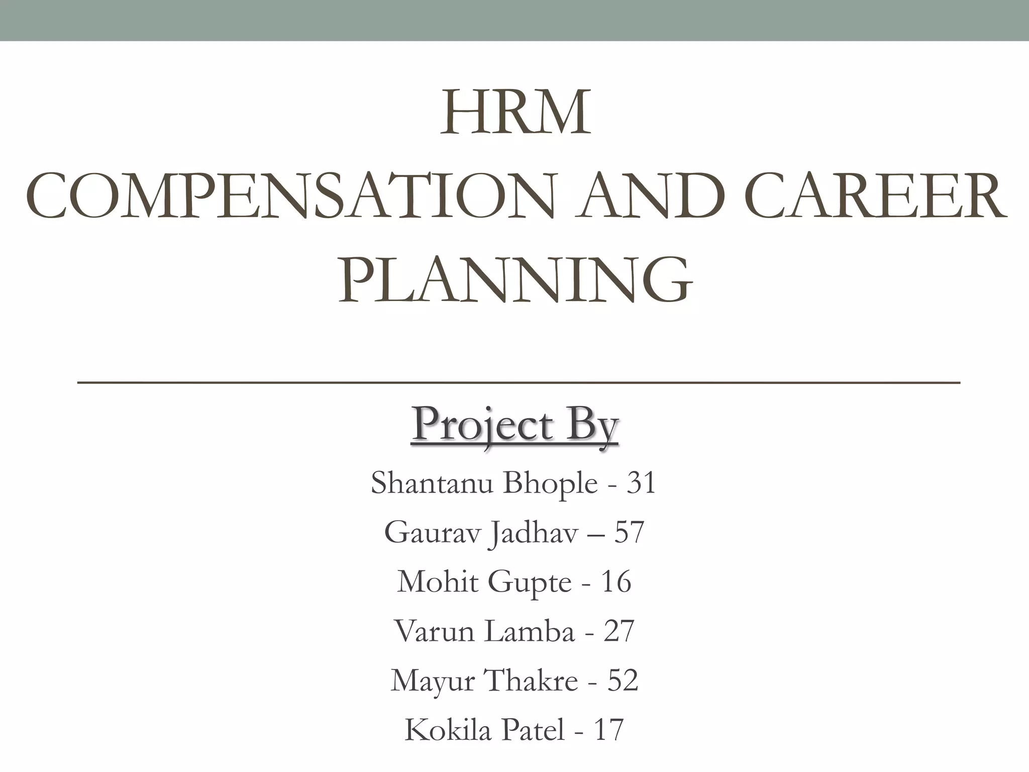 Career Planning | PPTX