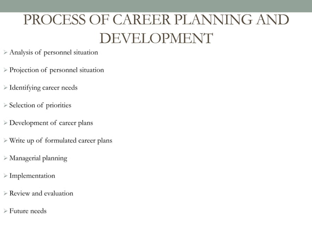 Career Planning | PPTX