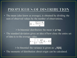binomial distribution | PPTX