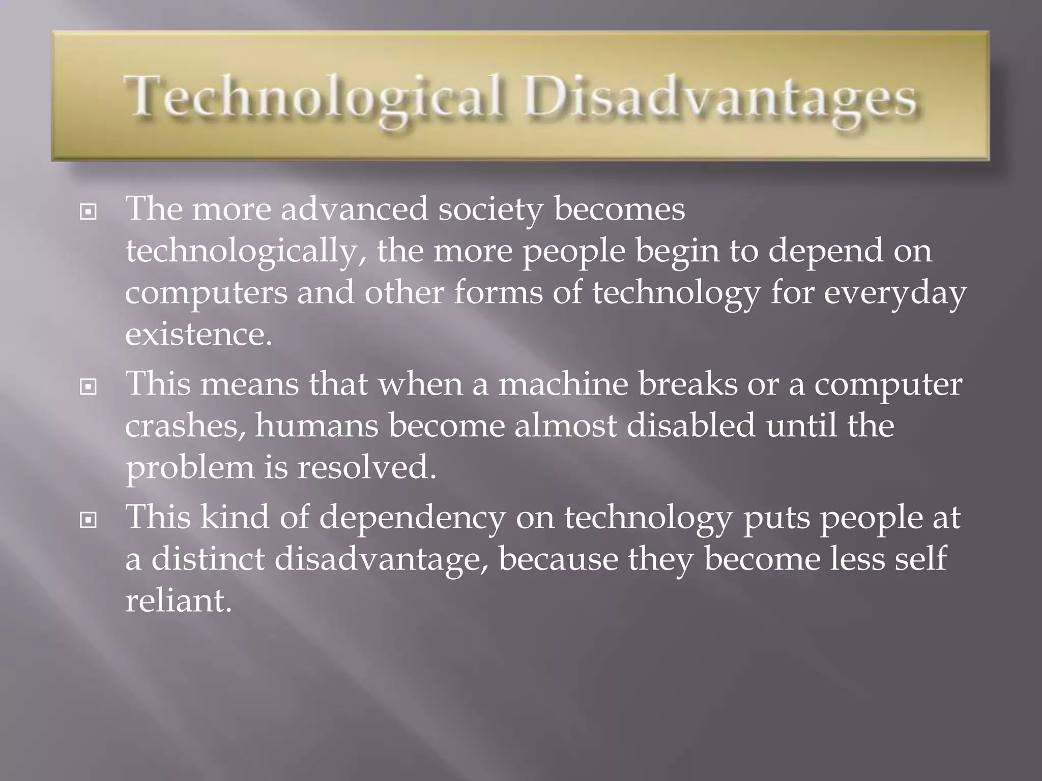 Contemporary Social Issues - Technology Presentation | PPTX