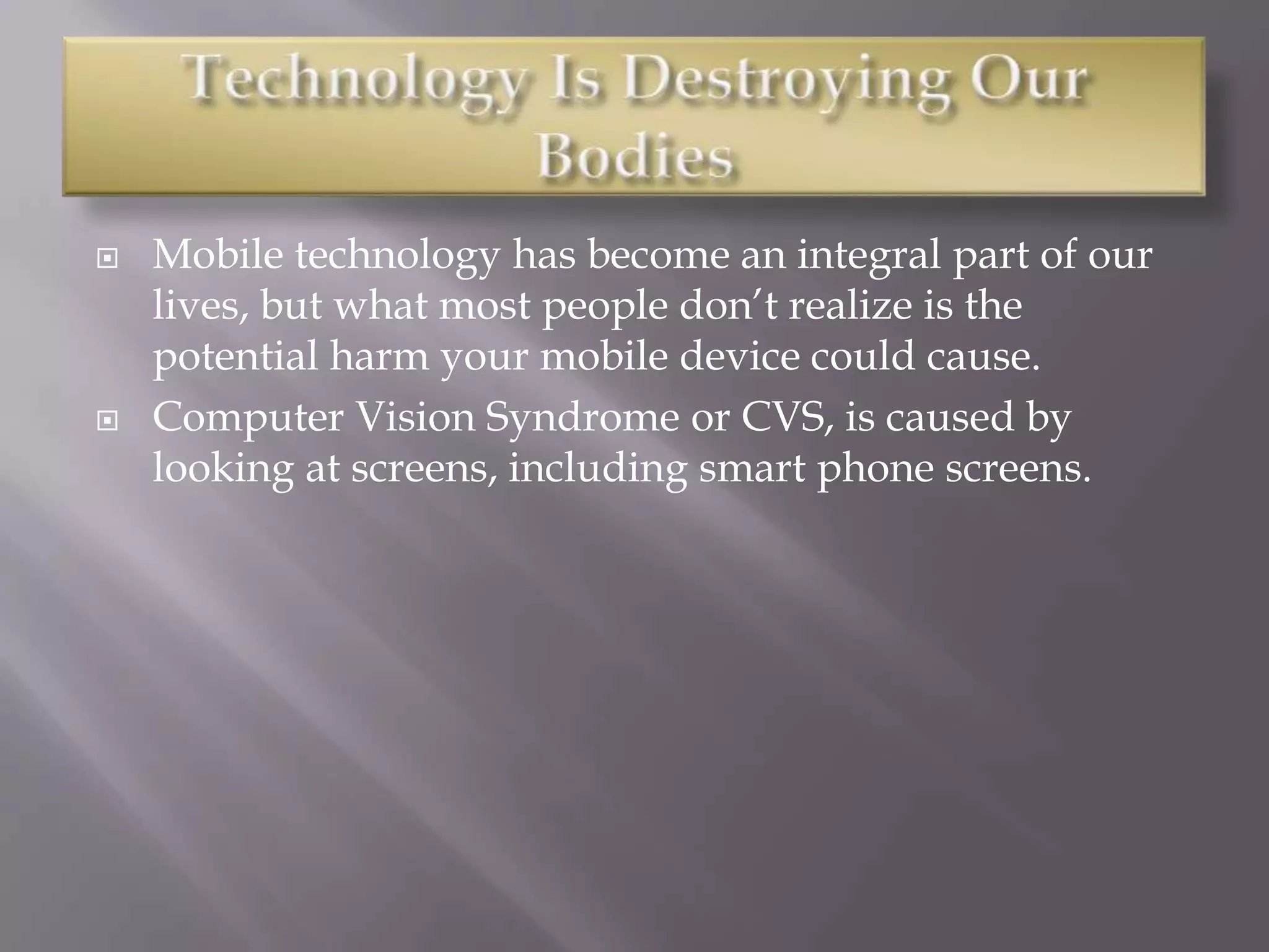 Contemporary Social Issues - Technology Presentation | PPTX