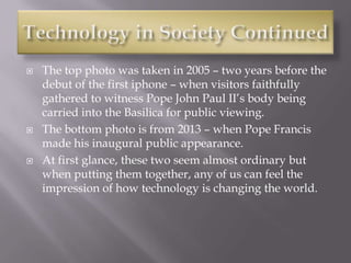 Contemporary Social Issues - Technology Presentation | PPTX