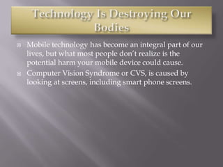 Contemporary Social Issues - Technology Presentation | PPTX
