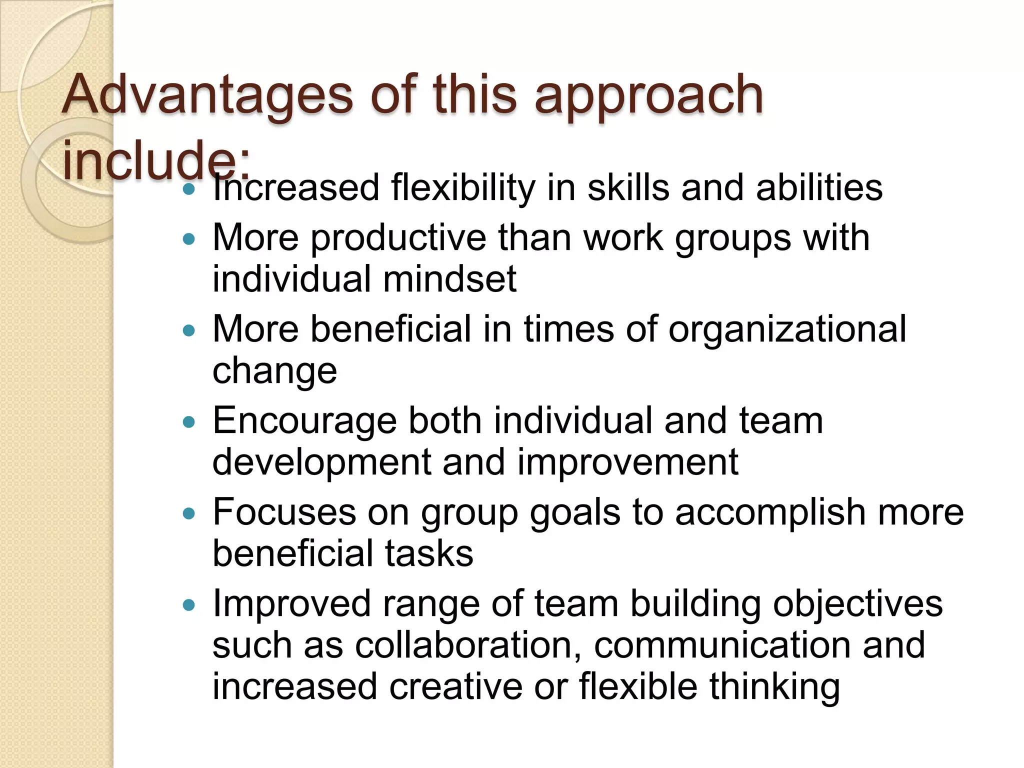 Team building intervention | PPTX