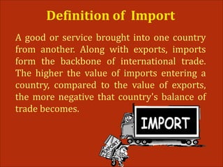 The Major imports in india & steps taken by Government to reduce its ...