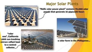 Solar energy and PV cells | PPTX