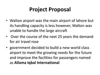 EIA repot for Airport | PPTX