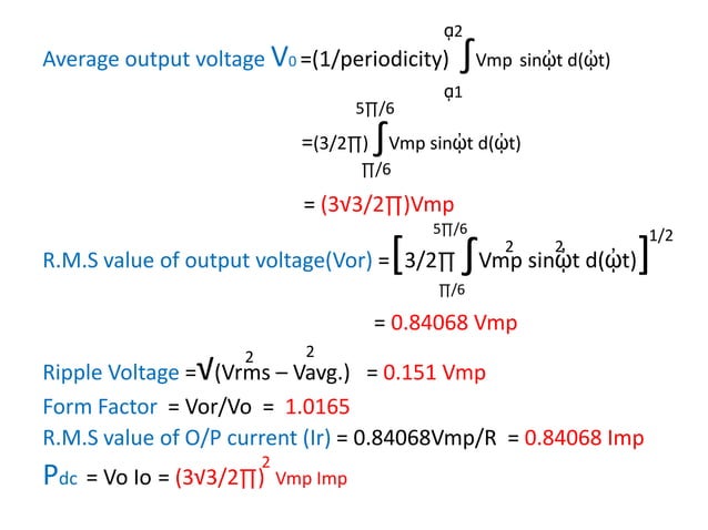3 phase diode rectifiers/power electronics | PPTX | Consumer Electronics | Technology & Computing