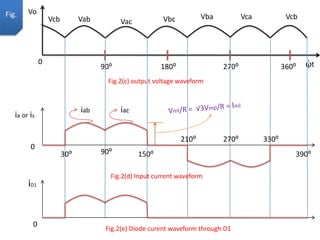 3 phase diode rectifiers/power electronics | PPTX